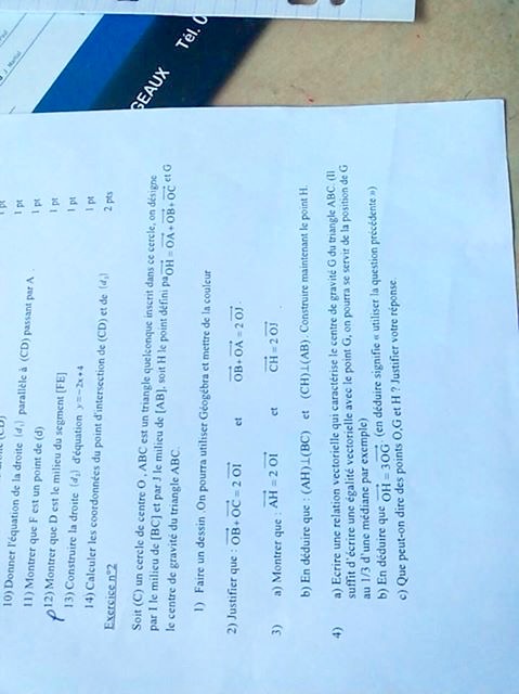 Devoir Maison De Math Seconde | Ventana Blog